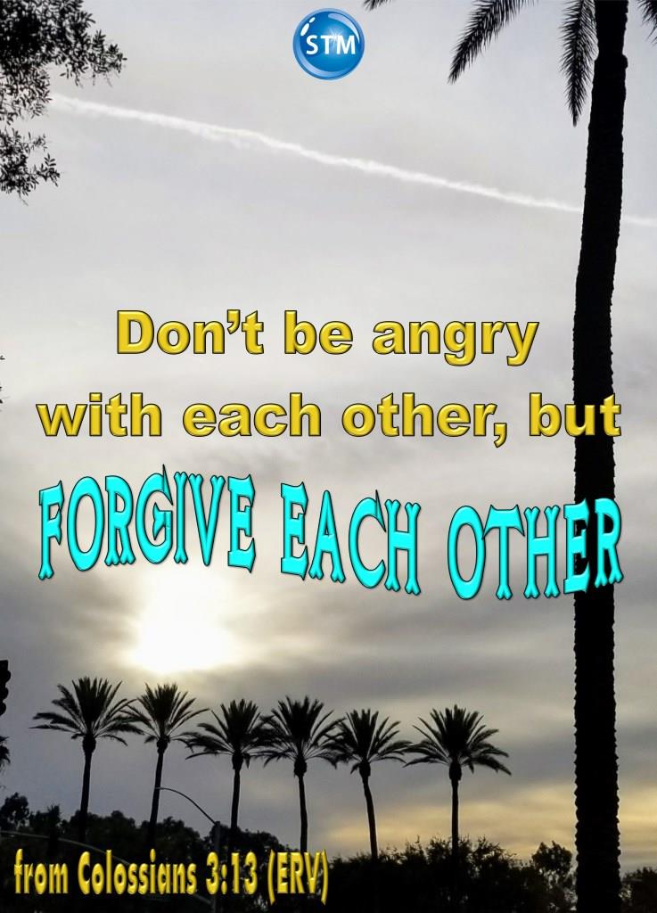 Forgive Each Other; Learn How to Forgive with Love